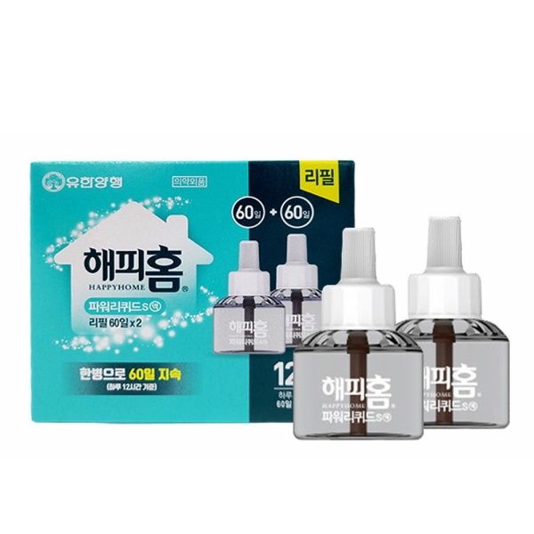 hplusmall 해피홈 파워리퀴드S리필 60일 2개입 - 핫트랙스