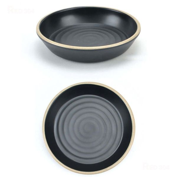 hplusmall 멜라민 한식 반찬그릇 무침그릇 찜접시 30x6cm 36호 - 핫트랙스