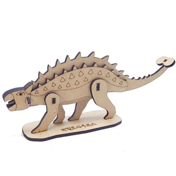hplusmall 3D나무퍼즐 안킬로사우루스 공룡 모형조립 만들기 - 핫트랙스