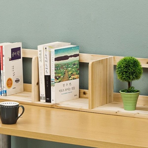 hplusmall 이케이몰 원목 책꽂이 사무실 책상용 800 FM-22 - 핫트랙스