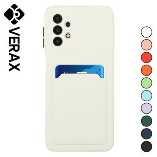 VERAX P624 아이폰12미니 파스텔 카드 수납 젤리 케이스 - 핫트랙스