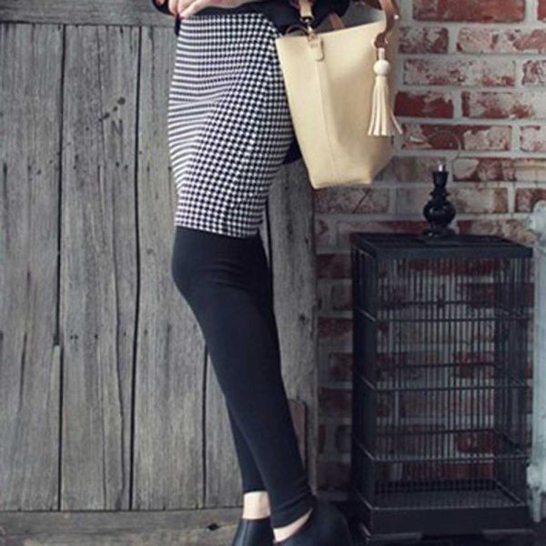 hplusmall 러블리 치마 레깅스 5부 플레어 스커트 패션 데이트[W - 핫트랙스