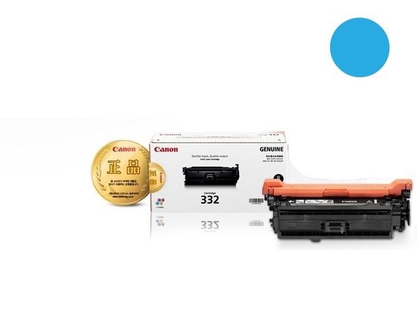 GOLFIA Canon 정품토너 CRG-332C 파랑 (LBP7780cx/6.4K) - 핫트랙스