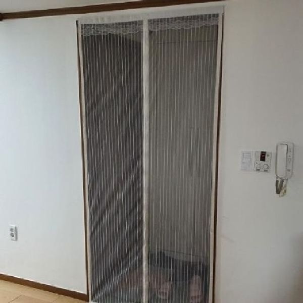 hplusmall 자석 현관 촘촘 미세 방충망 WBD3798 - 핫트랙스