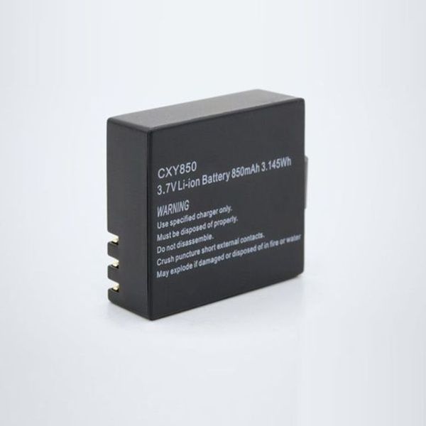 hplusmall Coms 액션캠 전용 배터리 Liion CXY850 3.7V 850mAh[W - 핫트랙스