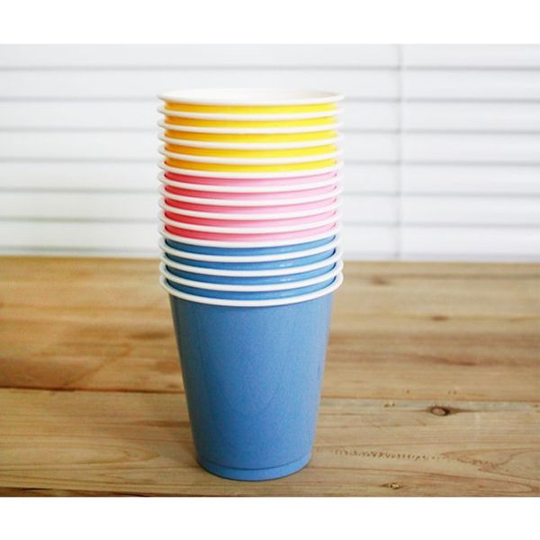 hplusmall 모든순간 칼라컵210ML 15개입(WC13C64) - 핫트랙스