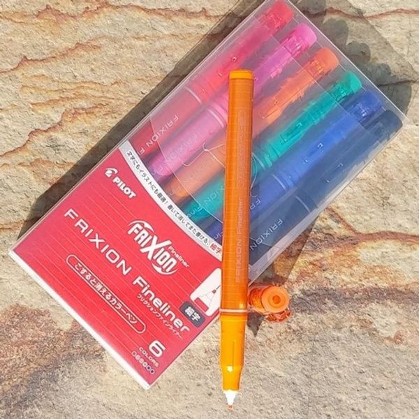 hplusmall 파이롯트 지워지는 컬러펜-프릭션 Fineliner 6색set[W - 핫트랙스