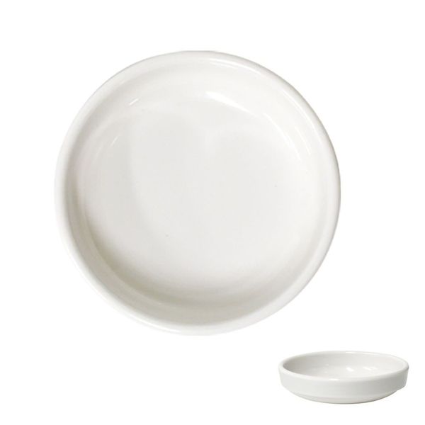 hplusmall 앞접시 6호 뼈접시 멜라민 원형 업소용(WD726E2) - 핫트랙스