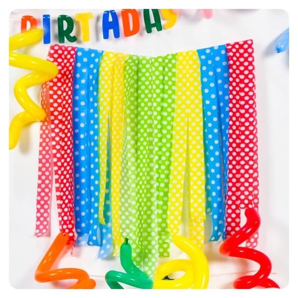 hplusmall PW 파티스트리머세트(도트혼합)4개입 가랜드 데코 - 핫트랙스