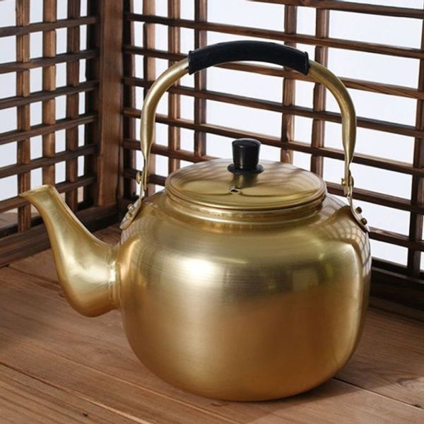 hplusmall 대원 양은 주전자 막걸리 주전자 커피 티 포트 4L[WC4 - 핫트랙스