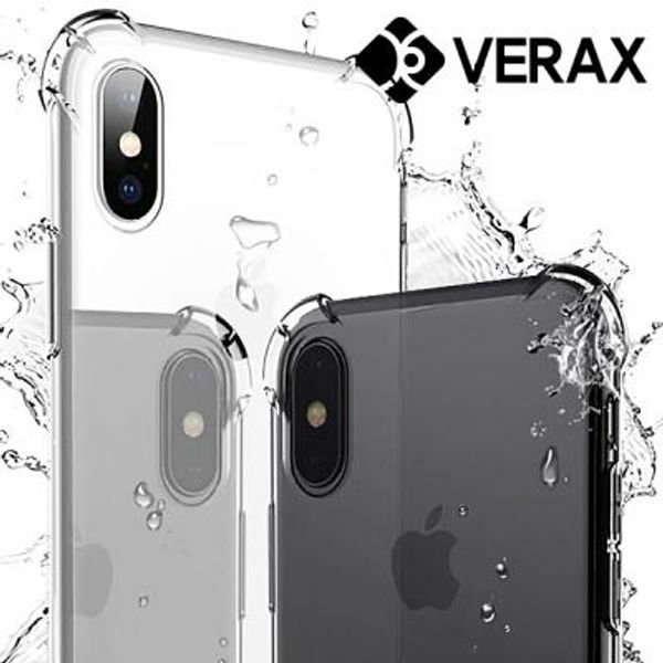 VERAX P073 아이폰XS 심플 클리어 정품 라운드 젤리케이스 - 핫트랙스