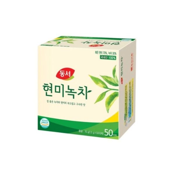 hplusmall 동서 현미녹차 50T x20 커피샵 카페 디저트 후식[WCA0 - 핫트랙스