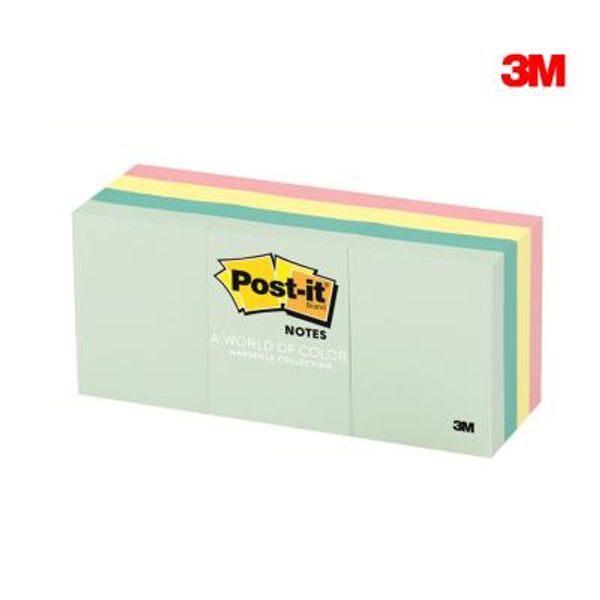 ijung 3M 포스트잇 653-AST 파스텔 - 핫트랙스
