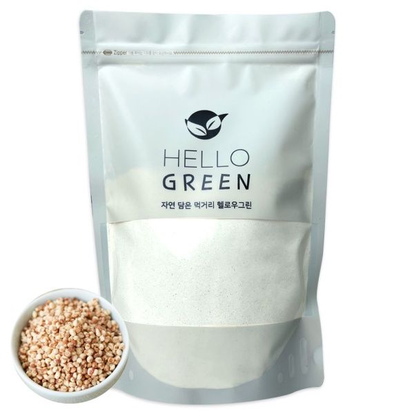 hplusmall 헬로우그린 국내산 생 율무 가루 500g(팩) - 핫트랙스
