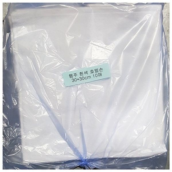 hplusmall 10입x10개 행주 송월 호텔손 키친 크로스 주방 헹주 - 핫트랙스