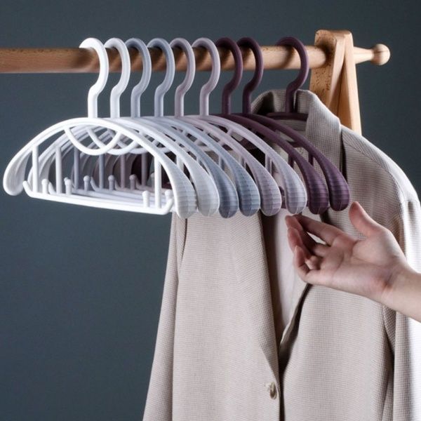 hplusmall 니트 가디건 옷걸이 어깨뿔방지 논슬립옷걸이 5P 1세[ - 핫트랙스