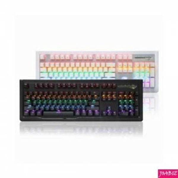 hplusmall G-MASTER 레인보우 이중사출 기계식키보드 블랙청축 - 핫트랙스