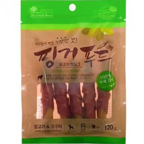 hplusmall D7 핑거푸드 양고기핫도그 120g (양고기 고구마) - 핫트랙스