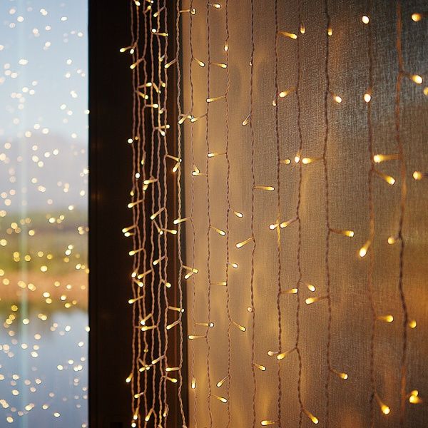 shoppingplan [은하수] LED 100구 투명선 리모컨 USB 전구10m 웜색 - 핫트랙스