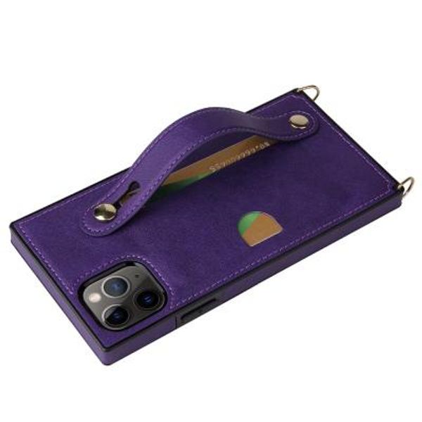 VERAX P586 아이폰11프로맥스 핑거 스트랩 가죽 케이스 - 핫트랙스