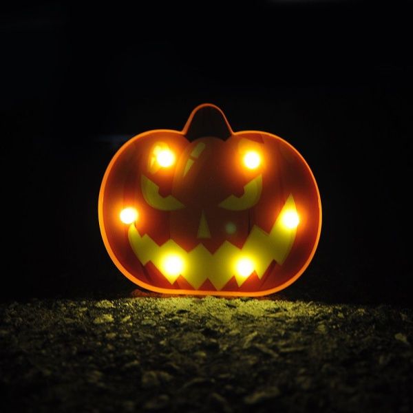 hplusmall LED할로윈장식판넬 호박A형 파티용품 램프 데코 조명[ - 핫트랙스