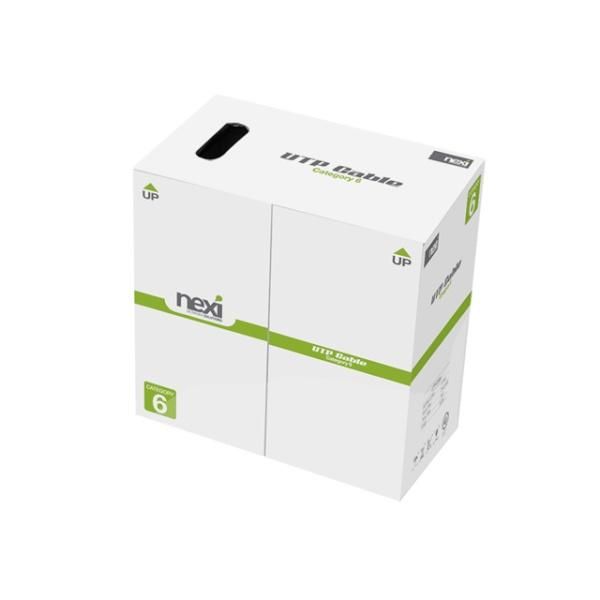 GOLFIA CAT6 UTP 랜케이블 300M박스 그레이 - 핫트랙스