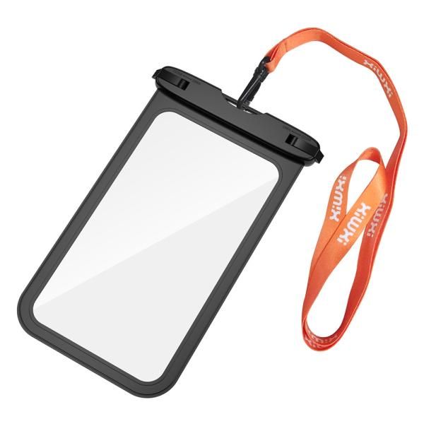 VERAX 아이폰15플러스 스트랩 방수팩 젤리 케이스 p846 - 핫트랙스