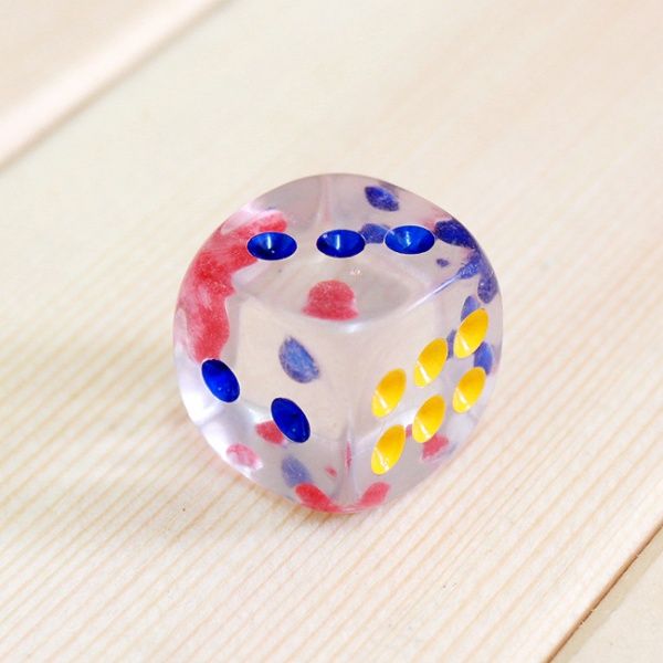 shoppingplan 6p 육면체 투명 주사위 - 핫트랙스