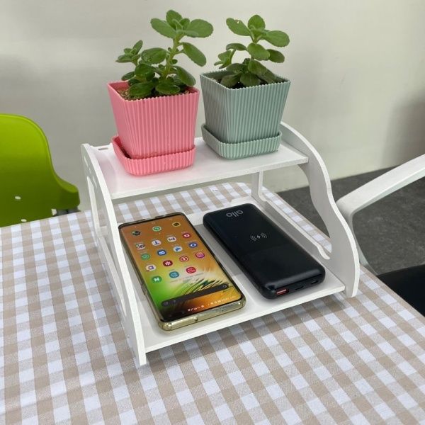 hplusmall 공유기 셋탑박스 정리함 미니 벽선반[WB490E1] - 핫트랙스