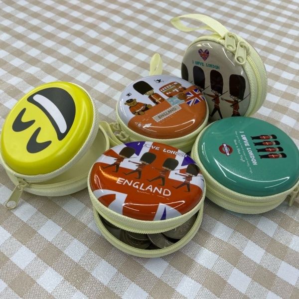 hplusmall 원형 동전지갑 미니 파우치[WAB9DCC] - 핫트랙스