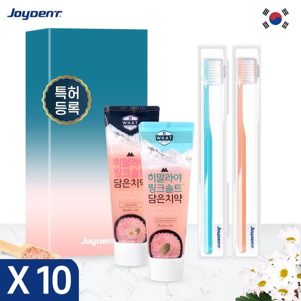 hplusmall 조이덴트 이가드 칫솔치약세트 - WC X10개(WCC630F) - 핫트랙스
