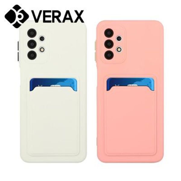 VERAX 갤럭시S22플러스 카드 파스텔 수납 젤리 케이스 P624 - 핫트랙스