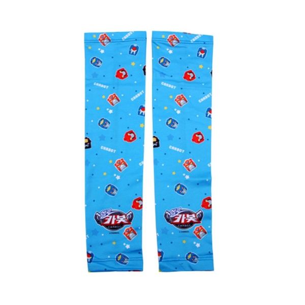 hplusmall 헬로카봇11 파워풀 쿨토시 블루 캐릭터 아동 여름토시 - 핫트랙스