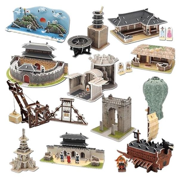 hplusmall 3D입체퍼즐 우리나라 문화유 WEFEACC - 핫트랙스