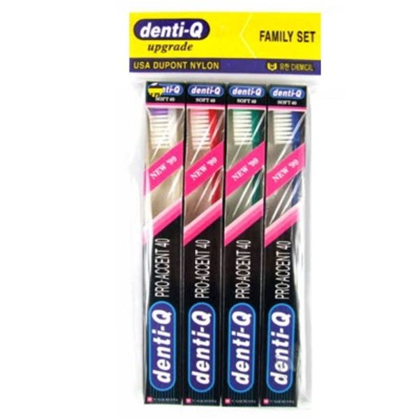 hplusmall 덴티큐 칫솔 4p - 핫트랙스