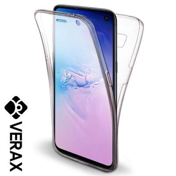 VERAX 갤럭시S22 더블 클리어 사이드 심플 하드 케이스 P409 - 핫트랙스