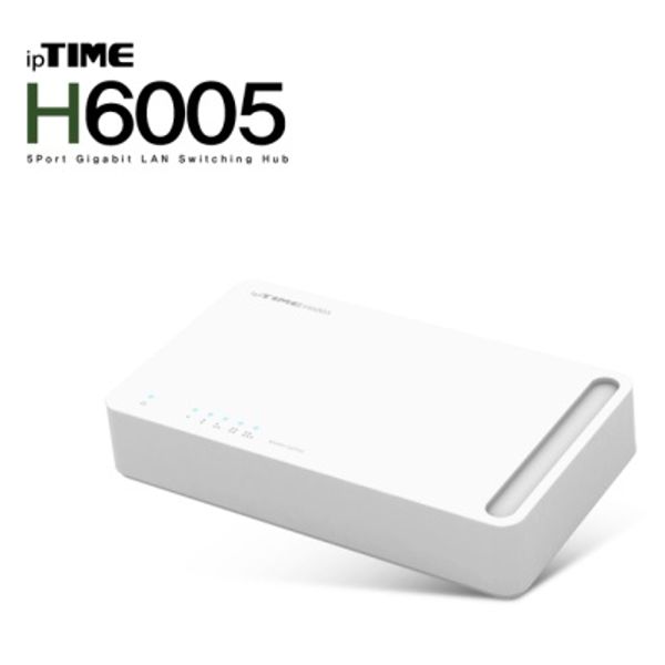 modocompany (아이피타임) ipTIME H6005 5포트 스위칭허브 - 핫트랙스