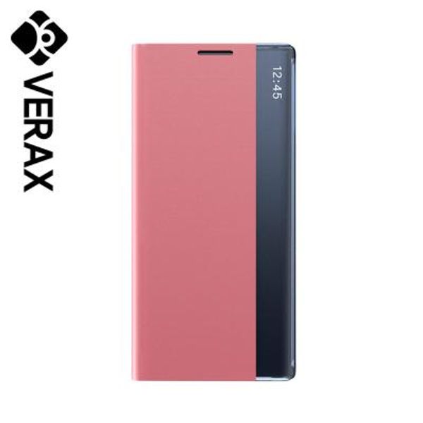 VERAX P437 갤럭시S21 슬림 클리어 뷰 커버 가죽 케이스 - 핫트랙스