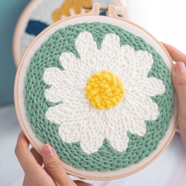 shoppingplan DIY 펀칭자수 패키지(국화) 자수키트 - 핫트랙스