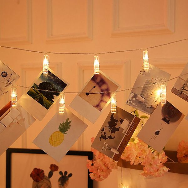 hplusmall 20구 LED 클립 집게 전 WCF91AC - 핫트랙스