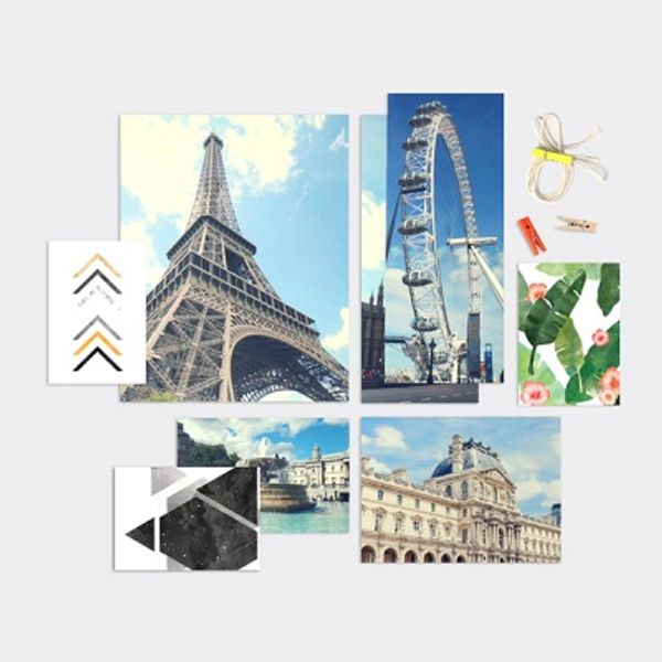 thehaki 홈갤러리 포토카드 25P세트 3종 유럽/그리너리/모노톤 - 핫트랙스