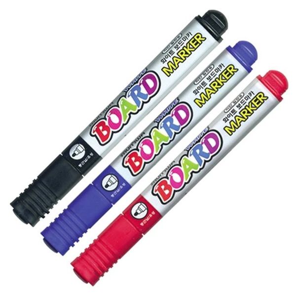 hplusmall 문화 보드마카 청색 12개 MO(W29E66B) - 핫트랙스