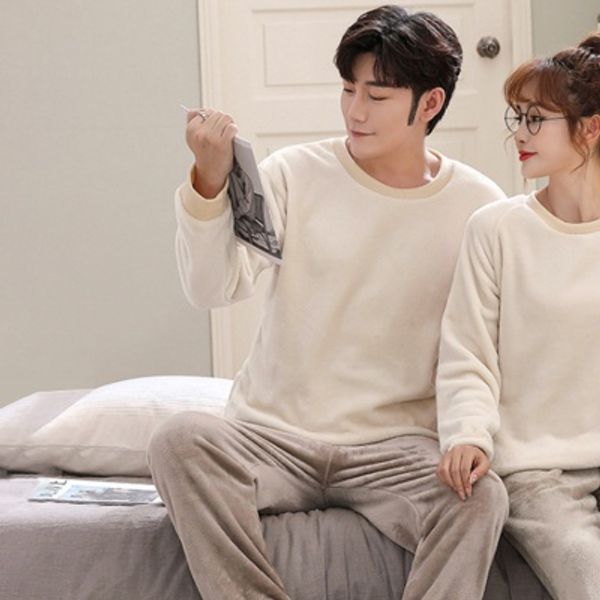 shoppingplan 플러피 남성 수면잠옷 세트(XL) - 핫트랙스