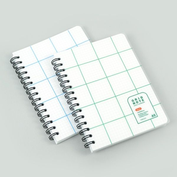 PINKFOOT 핑크풋 PP그리드노트A5_5mm - 핫트랙스