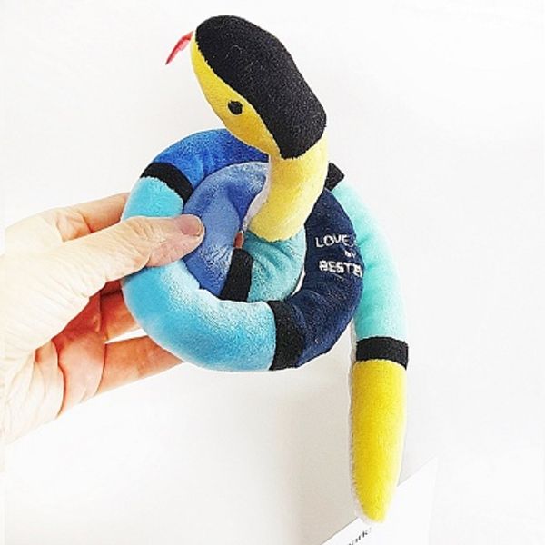 bestever Love Pet Squeaky Snake blue 바스락삑삑 - 핫트랙스