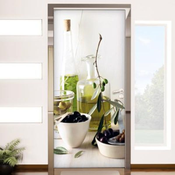 ggoomim pd169-올리브유_현관문시트지 - 핫트랙스
