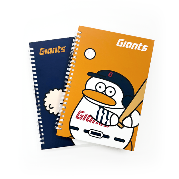 ODUNG X GIANTS [라이브] 오둥이 스프링 노트(2종) - 핫트랙스