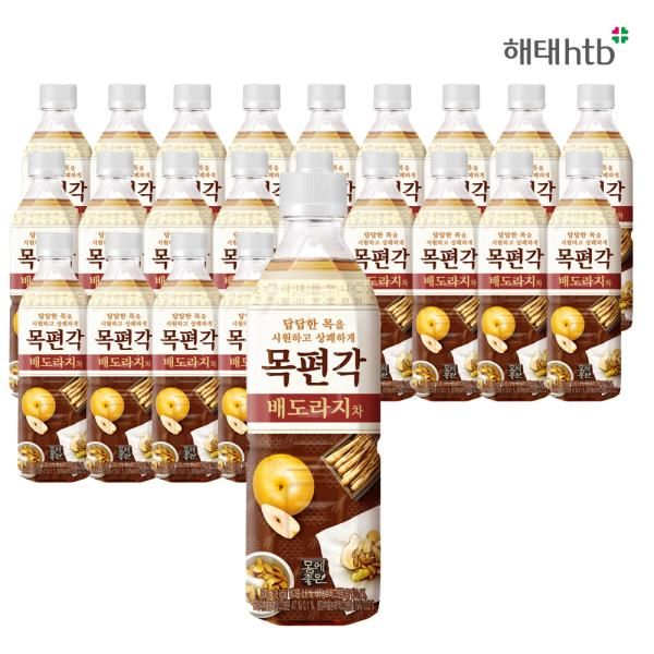HAITAI-HTB 해태 몸에좋은 목편각 배도라지차 500ml x 24pet - 핫트랙스