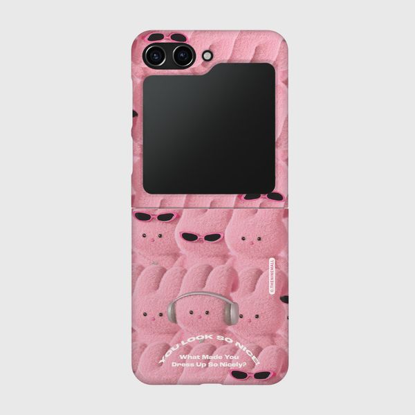 theninemall nice windy pattern Z플립 하드케이스 - 핫트랙스