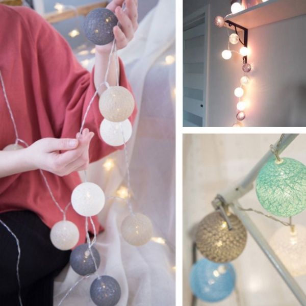 hplusmall 알전구 코튼볼 빅볼 캠핑전구 부분조명[WC8DEE4] - 핫트랙스